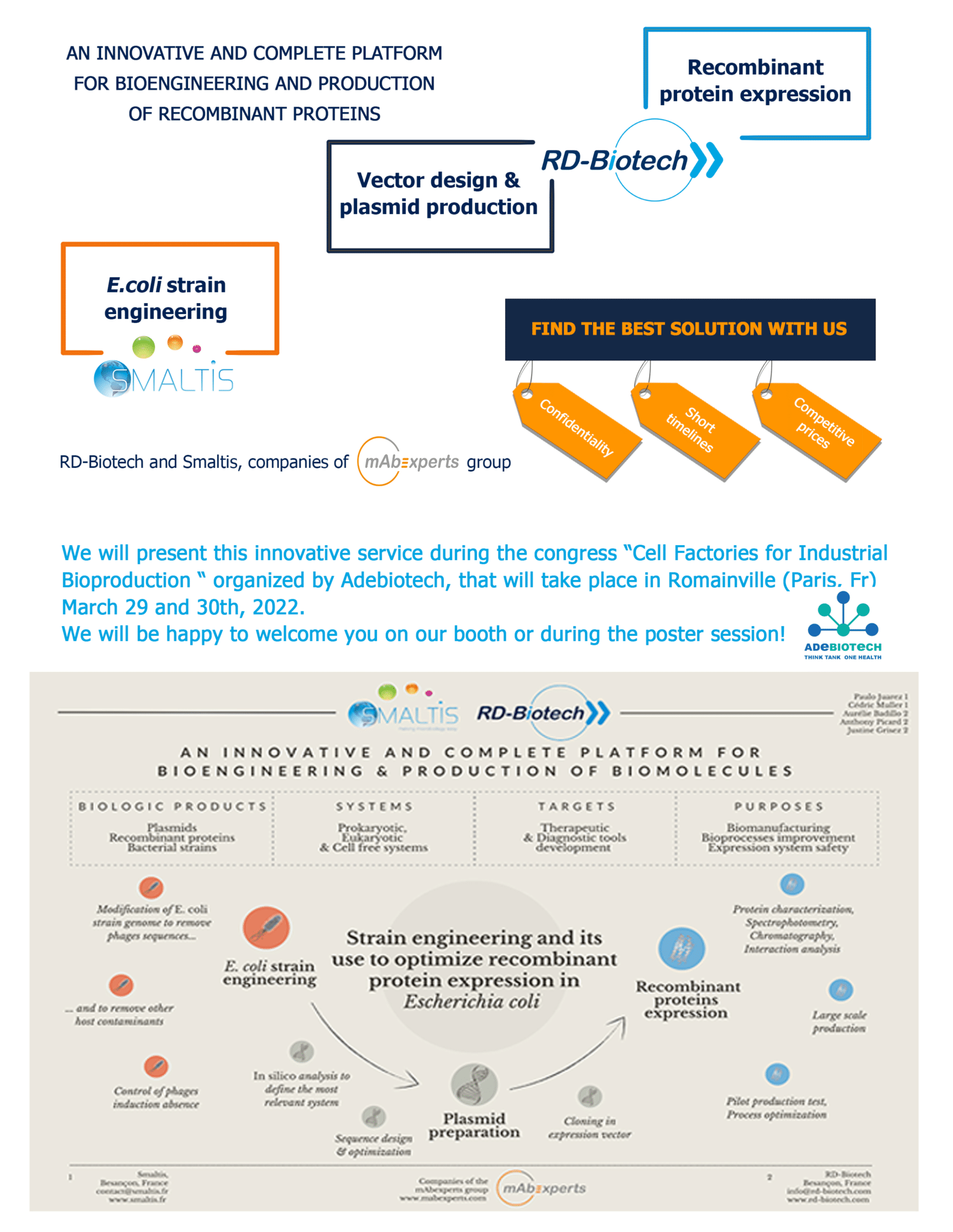 RD-Biotech, leader in the development and custom production services ...