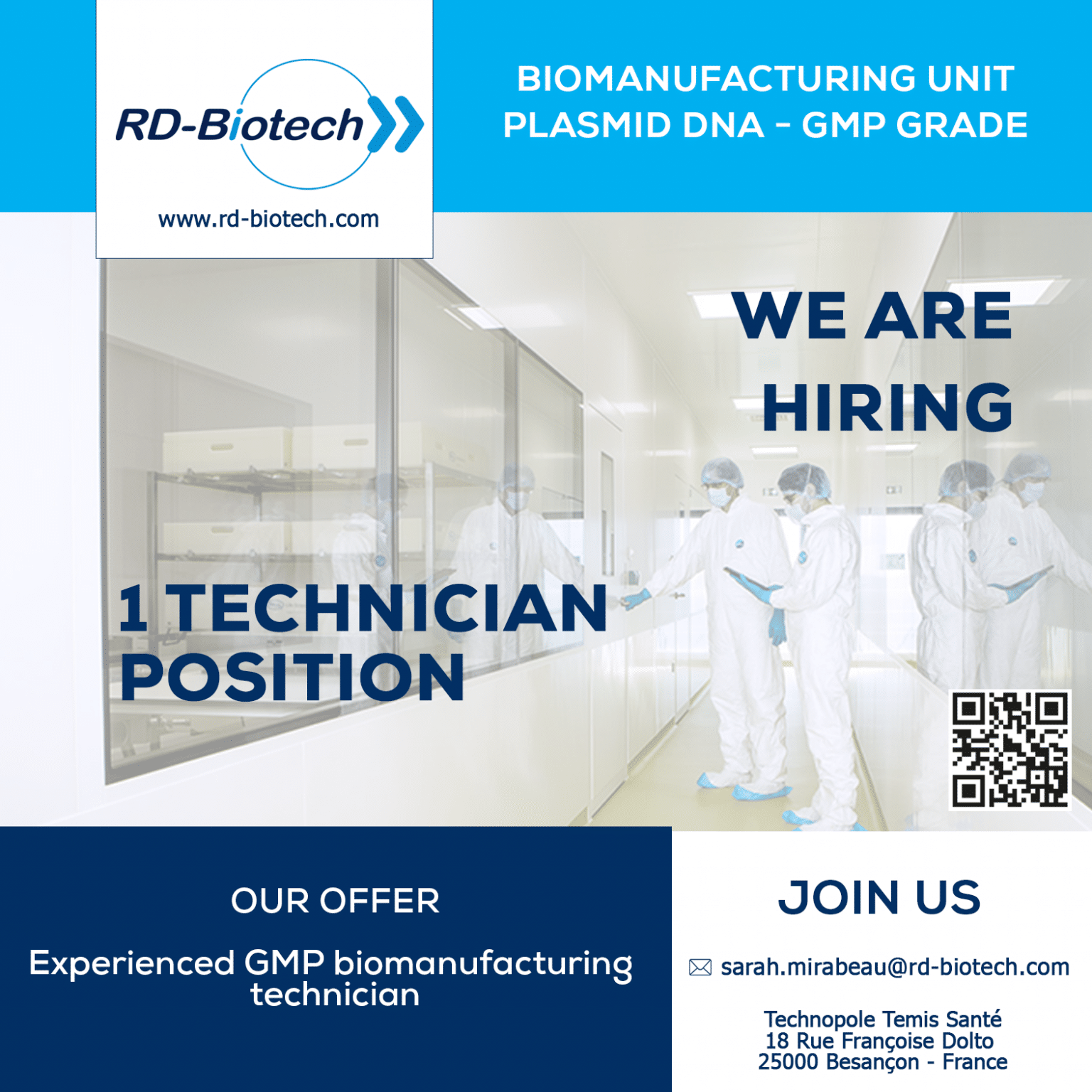 RD-Biotech, Biotechnology company CRO/ CDMO - leader in the development ...